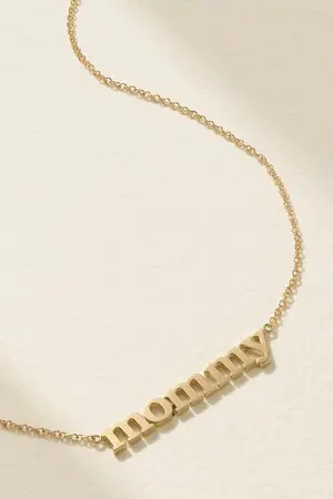 JENNIFER MEYER Mommy 18-karat Necklace - Gold