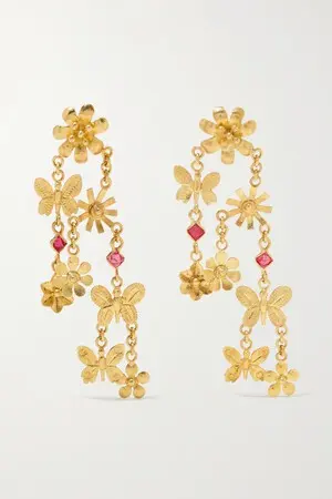 PIPPA SMALL 18-karat Ruby Earrings