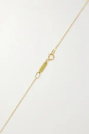 JENNIFER MEYER Mini Daisy 18-karat Diamond Necklace