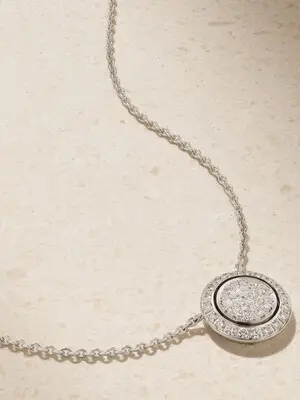 PIAGET Possession 18-karat Diamond Pendant Necklace - Silver
