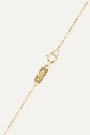 JENNIFER MEYER Wishbone 18-karat Diamond Necklace