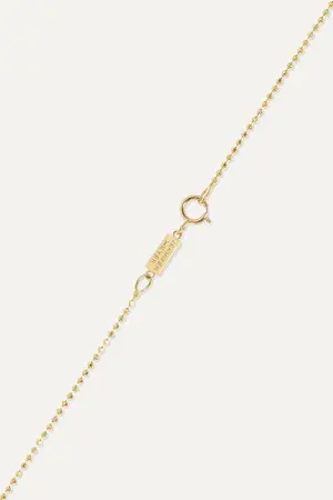 JENNIFER MEYER Initial 18-karat Necklace