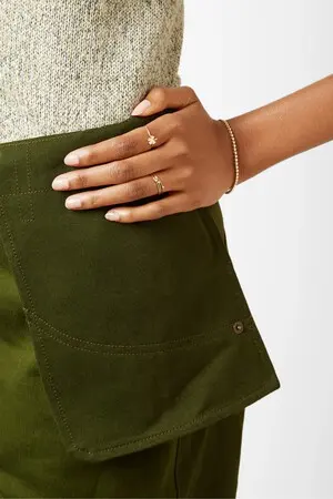 JENNIFER MEYER Mini Clover 18-karat Ring