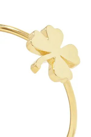 JENNIFER MEYER Mini Clover 18-karat Ring
