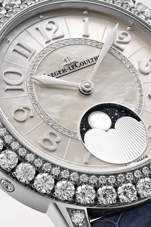 JAEGER-LECOULTRE Dazzling Rendez-vous Moon Automatic 36mm Medium Alligator And Diamond Watch