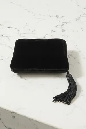 Sophie Bille Brahe Velvet Jewelry Box - Black