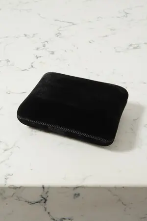 Sophie Bille Brahe Velvet Jewelry Box - Black