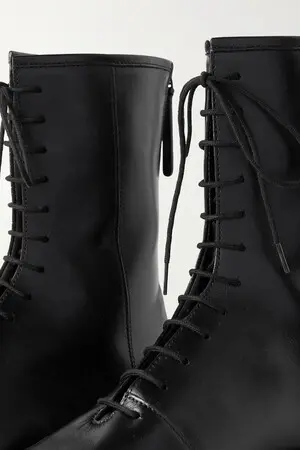 Legres 08 Leather Ankle Boots - Black