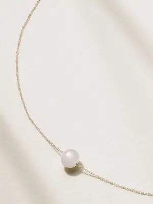 Mateo 14-karat Pearl Choker - Gold