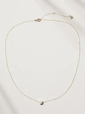 Mateo 14-karat Pearl Choker