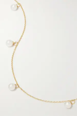 Mateo 14-karat Pearl Choker