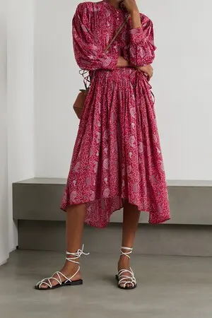 arianna asymmetric dress Jamie White Asymmetrical Gathered Mini Shirt Dress main image 1