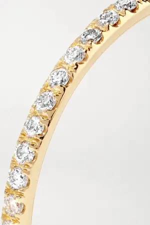 Ileana Makri Thread 18-karat Diamond Eternity Ring