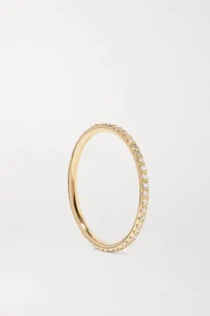 Ileana Makri Thread 18-karat Diamond Eternity Ring