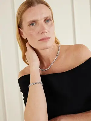 SUZANNE KALAN 18-karat Diamond Necklace