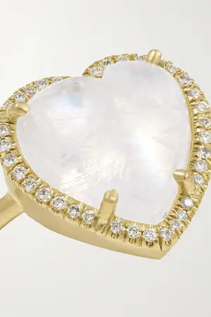 Irene Neuwirth Love 18-karat Moonstone And Diamond Ring