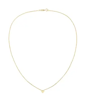JENNIFER MEYER Mini Heart Necklace - Gold