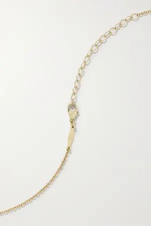 Jacquie Aiche 14-karat Opal And Diamond Necklace - Blue