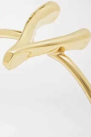 JENNIFER MEYER Mini Wishbone 18-karat Ring