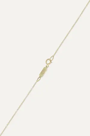 JENNIFER MEYER Mini Leaf Diamond Necklace