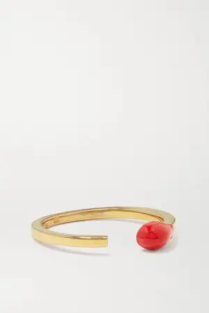 Alison Lou Match Stack 14-karat And Enamel Ring