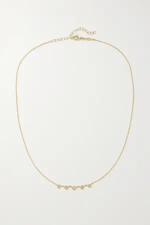 Jacquie Aiche Emily 14-karat Diamond Necklace