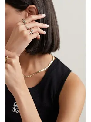 ANITA KO Eternity 18-karat Diamond Ring - Silver