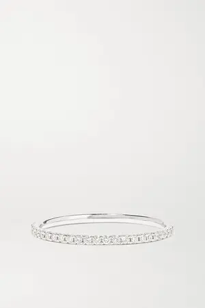 ANITA KO Anita Ko Eternity 18-Karat Rose Gold Diamond Ring White Gold