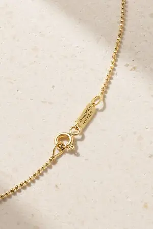 JENNIFER MEYER Heart 18-karat Diamond Necklace
