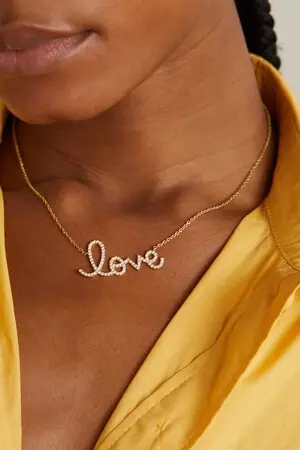 SYDNEY EVAN Big Love Diamond Necklace