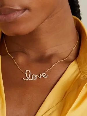SYDNEY EVAN Big Love Diamond Necklace