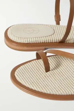 PORTE & PAIRE Leather Sandals