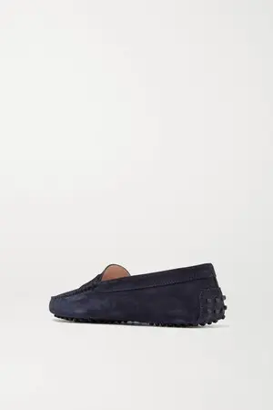 TOD'S Gommino Suede Loafers - Blue