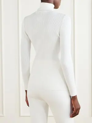 Fusalp Ancelle Ribbed-knit Turtleneck Sweater