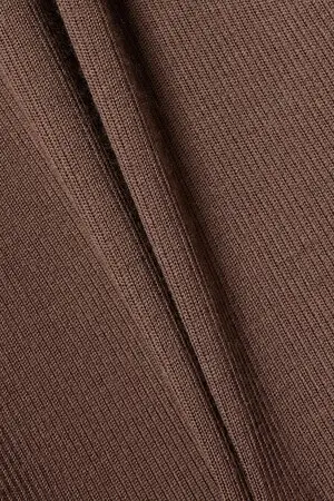 Tibi Cutout Ribbed Wool Turtleneck Top