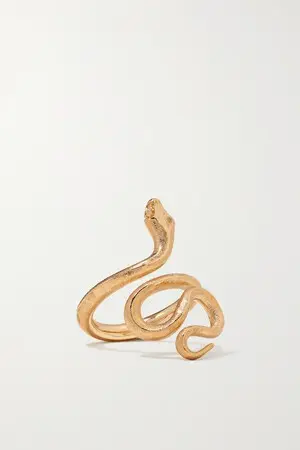OLE LYNGGAARD COPENHAGEN Snake Diamond 18-karat Ring