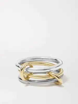 SPINELLI KILCOLLIN Fauna Set Of Three Rings - Gold