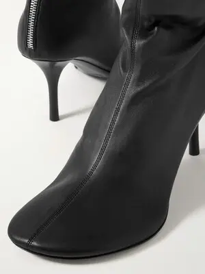 Acne Studios Leather Ankle Boots - Black