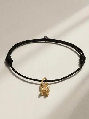 OLE LYNGGAARD COPENHAGEN My Little World Diamond And 18-karat Bracelet - Black