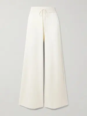 LISA YANG Sofi Cashmere Wide-leg Pants - Neutrals