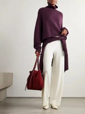 LISA YANG Sofi Cashmere Wide-leg Pants