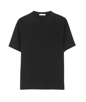 THE ROW Chiara Cotton-jersey T-shirt - Black