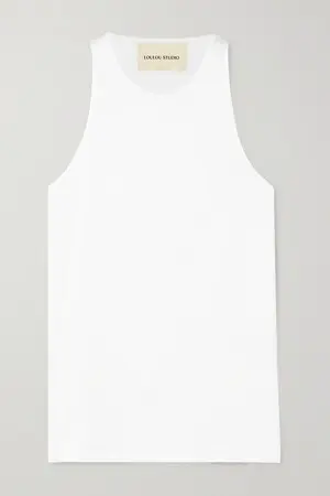 LOULOU STUDIO Mahina Supima Cotton-jersey Tank