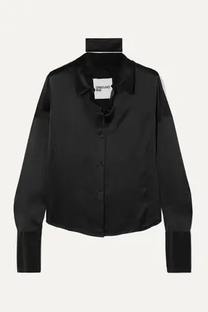 Orseund Iris Silk-satin Shirt