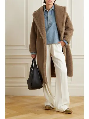 Max Mara Teddy Bear Icon Coat - Brown