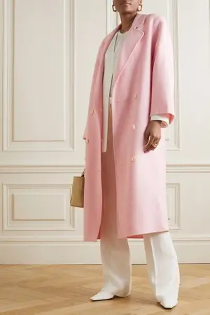 Loulou De Saison Borneo Double-breasted Wool And Cashmere-blend Coat