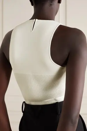 Alexander McQueen Stretch-knit Tank