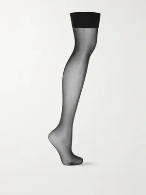 Wolford Individual 10 Denier Stockings - Black