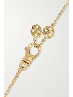 Buccellati Opera Tulle 18-karat And Enamel Bracelet