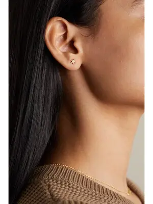 JENNIFER MEYER Star 18-karat Stud Earrings